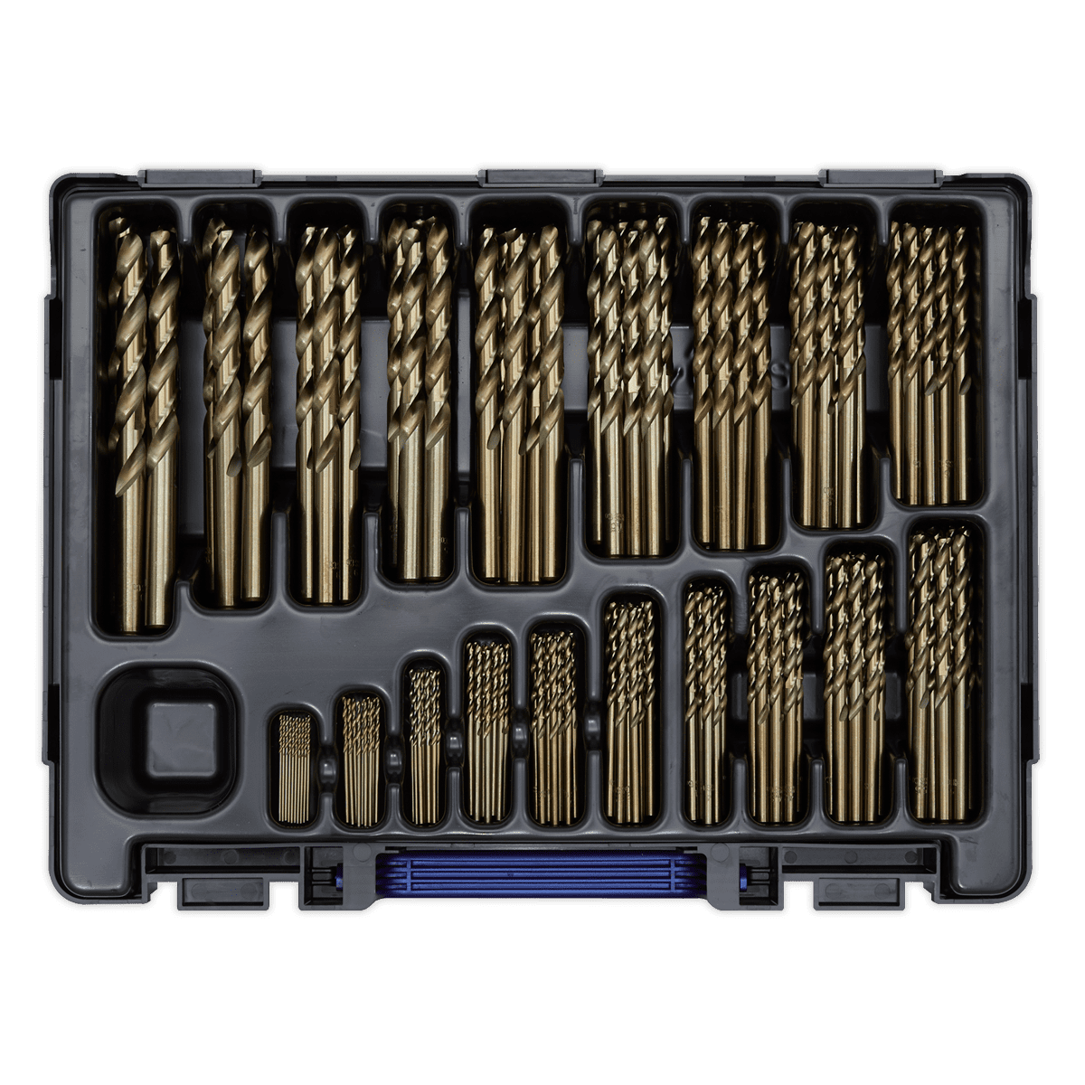 HSS Cobalt Fully Ground Drill Bit Assortment 170pc Ø1-10mm