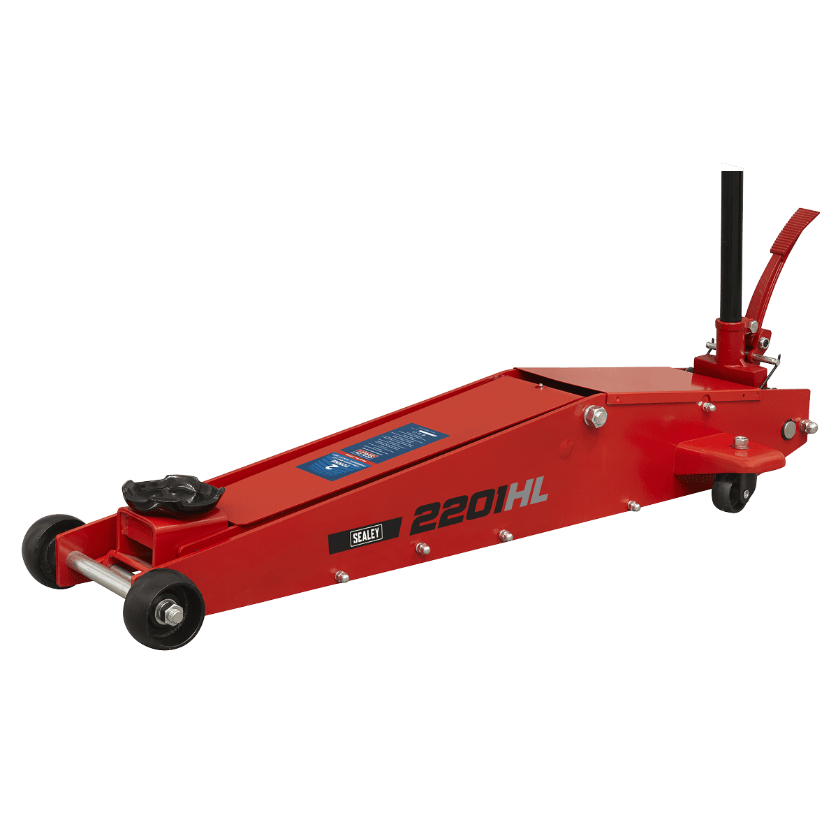 Trolley Jack 2 Tonne Long Reach High Lift Commercial