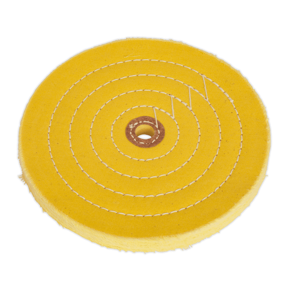 Buffing Wheel Ø200 x 16mm Ø16mm Bore Coarse