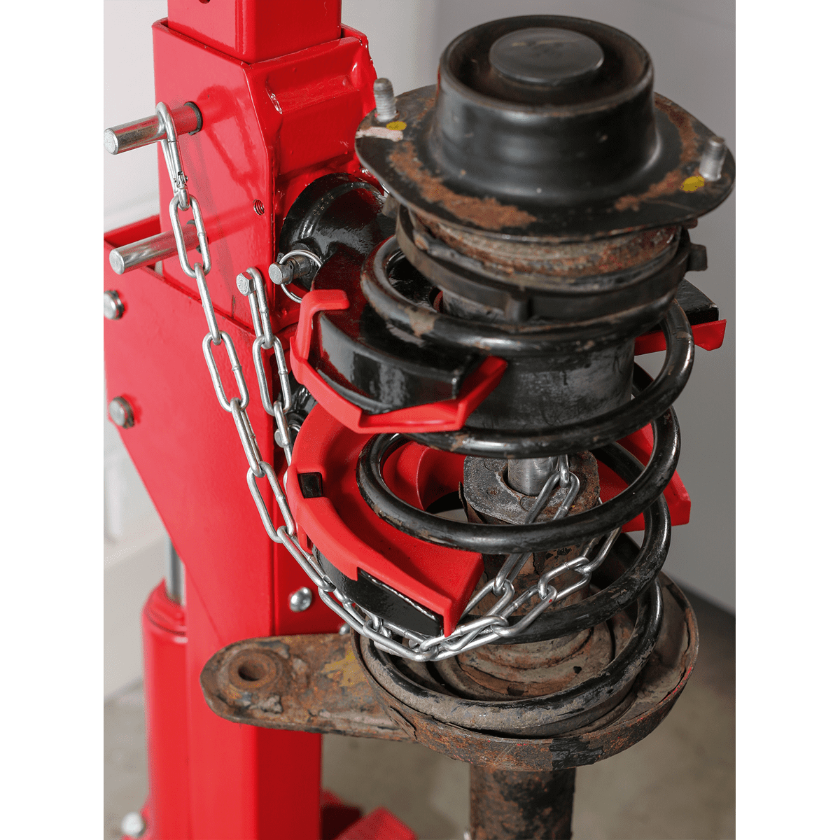 Coil Spring Compressing Station with Gauge Hydraulic 2000kg Capacity