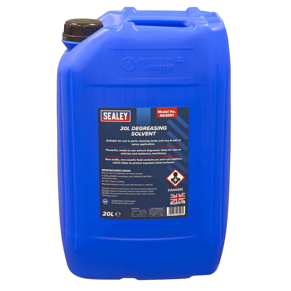 Degreasing Solvent 20L