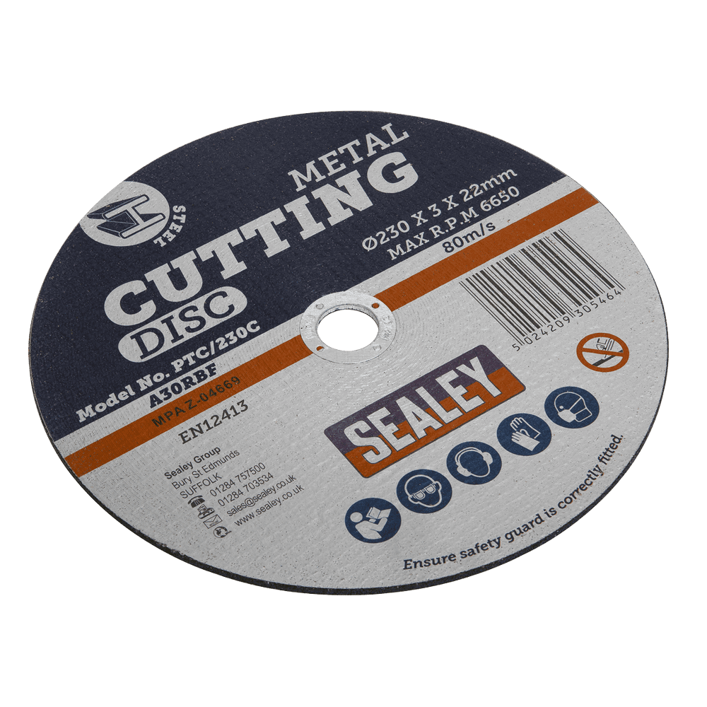 Cutting Disc Ø230 x 3mm 22mm Bore