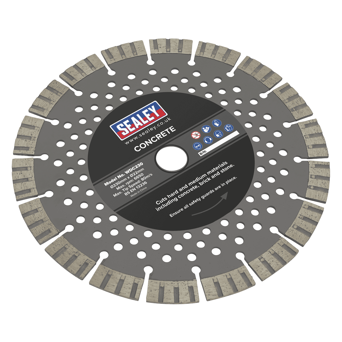 Concrete Cutting Disc Dry Use Ø230mm