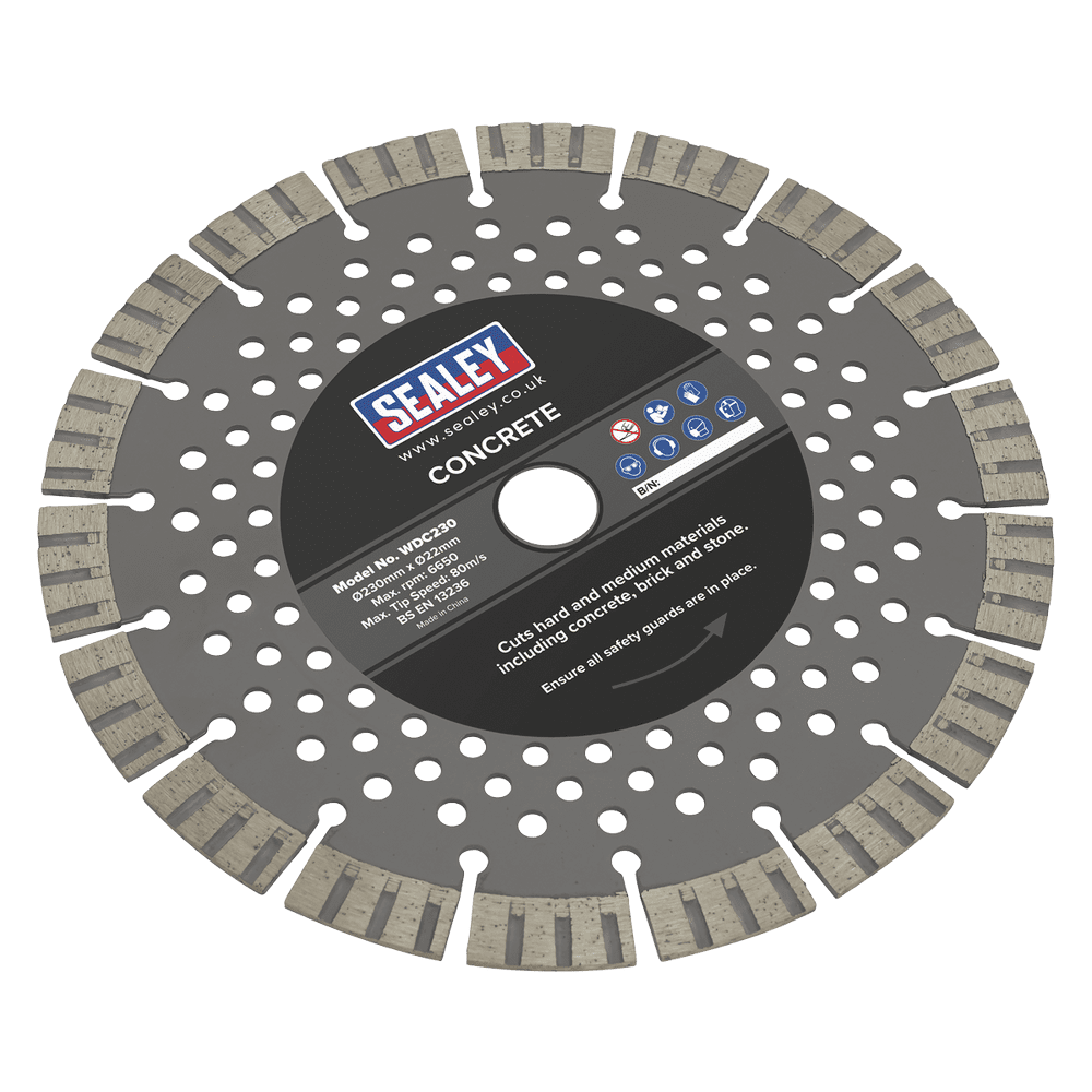 Concrete Cutting Disc Dry Use Ø230mm