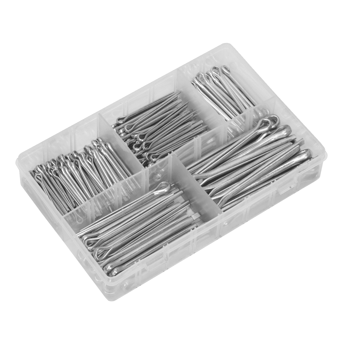 Split Pin Assortment 230pc Large Sizes Metric & Imperial