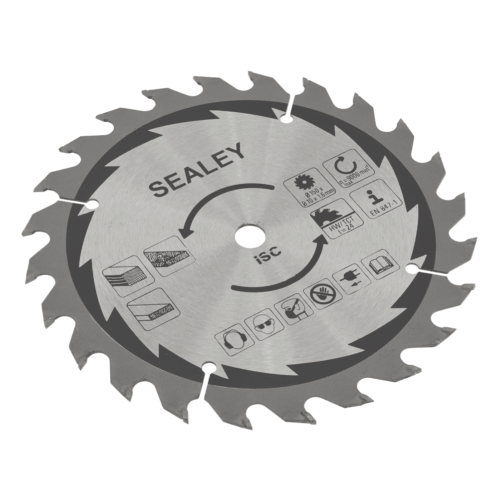 Cut-Off Saw Blade Ø150 x 1.6mm/Ø10mm 24tpu