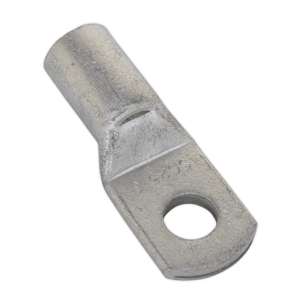 Copper Lug Terminal 25mm² x 6mm Pack of 10