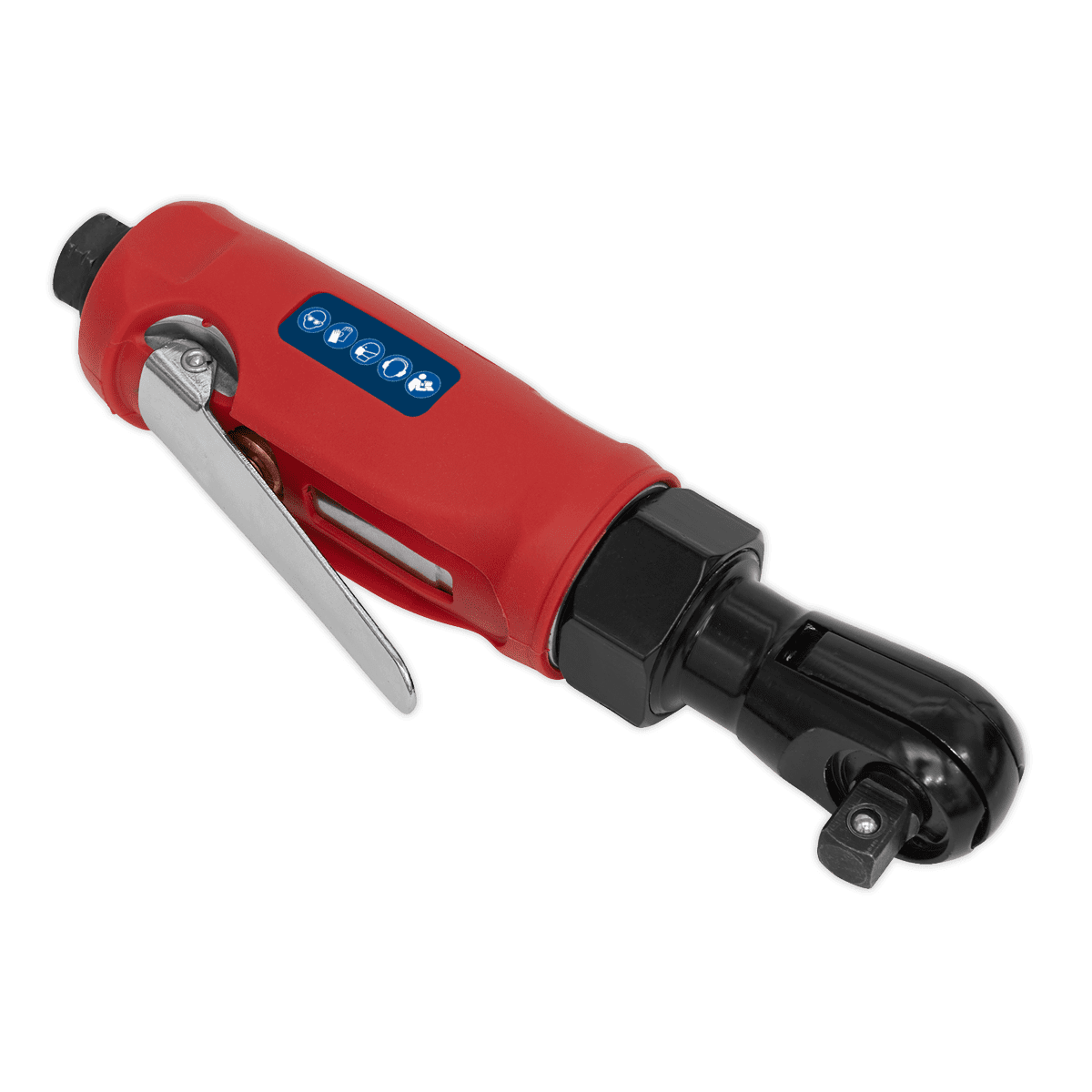 Compact Air Ratchet Wrench 3/8"Sq Drive