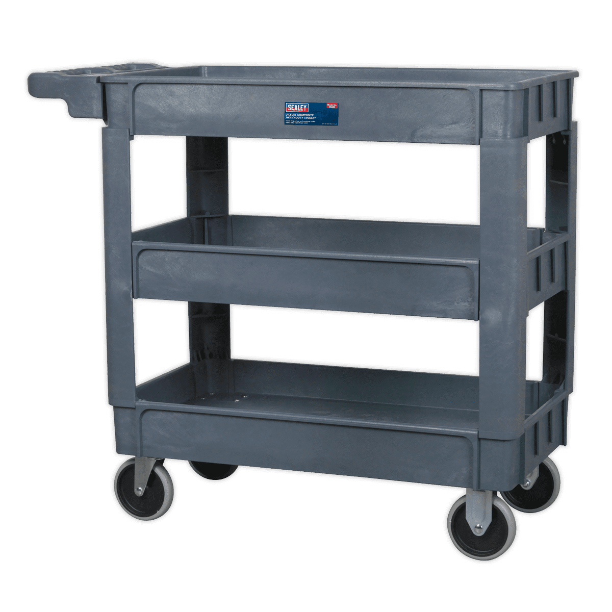 Trolley 3-Level Composite Heavy-Duty