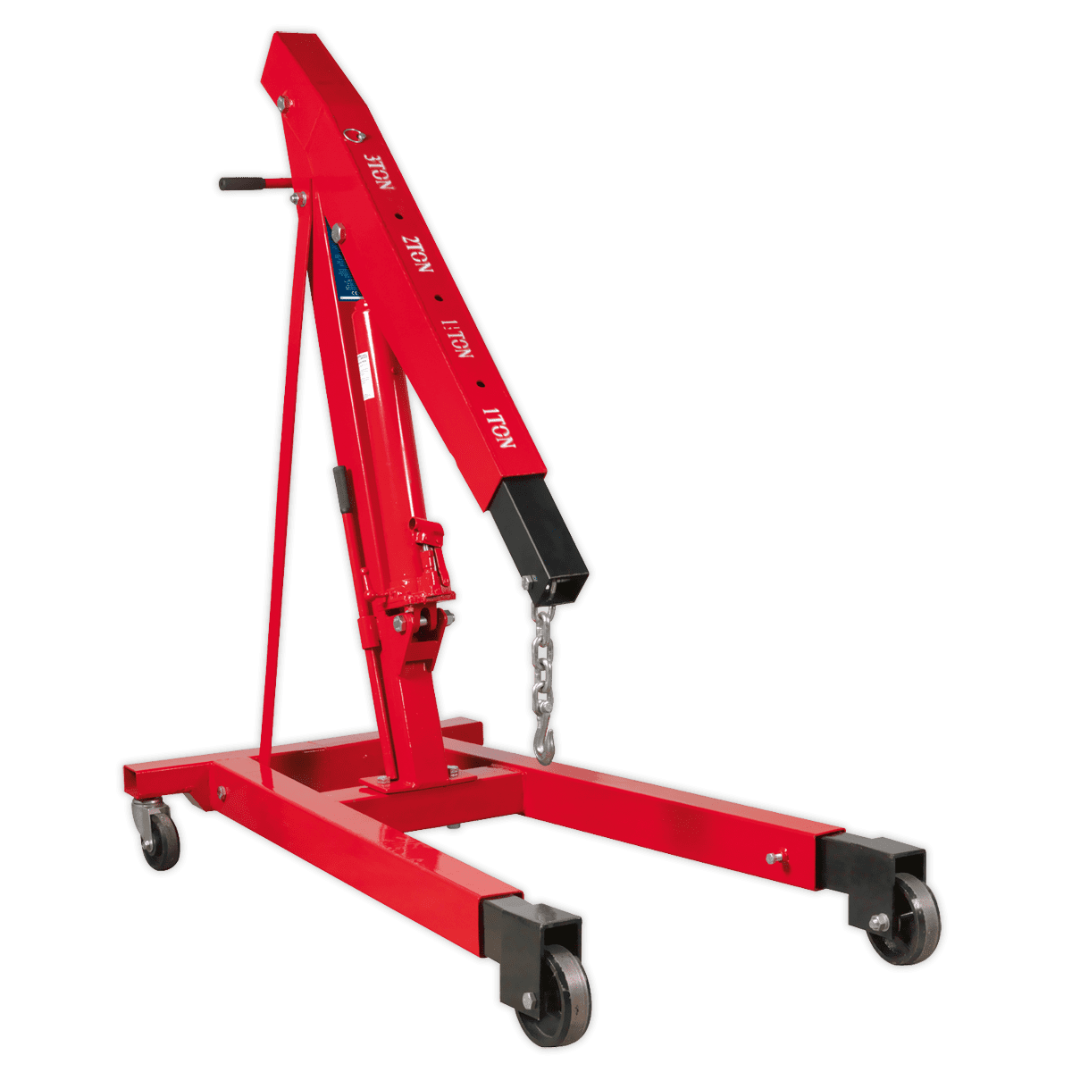 Fixed Frame Engine Crane with Extendable Legs 3 Tonne