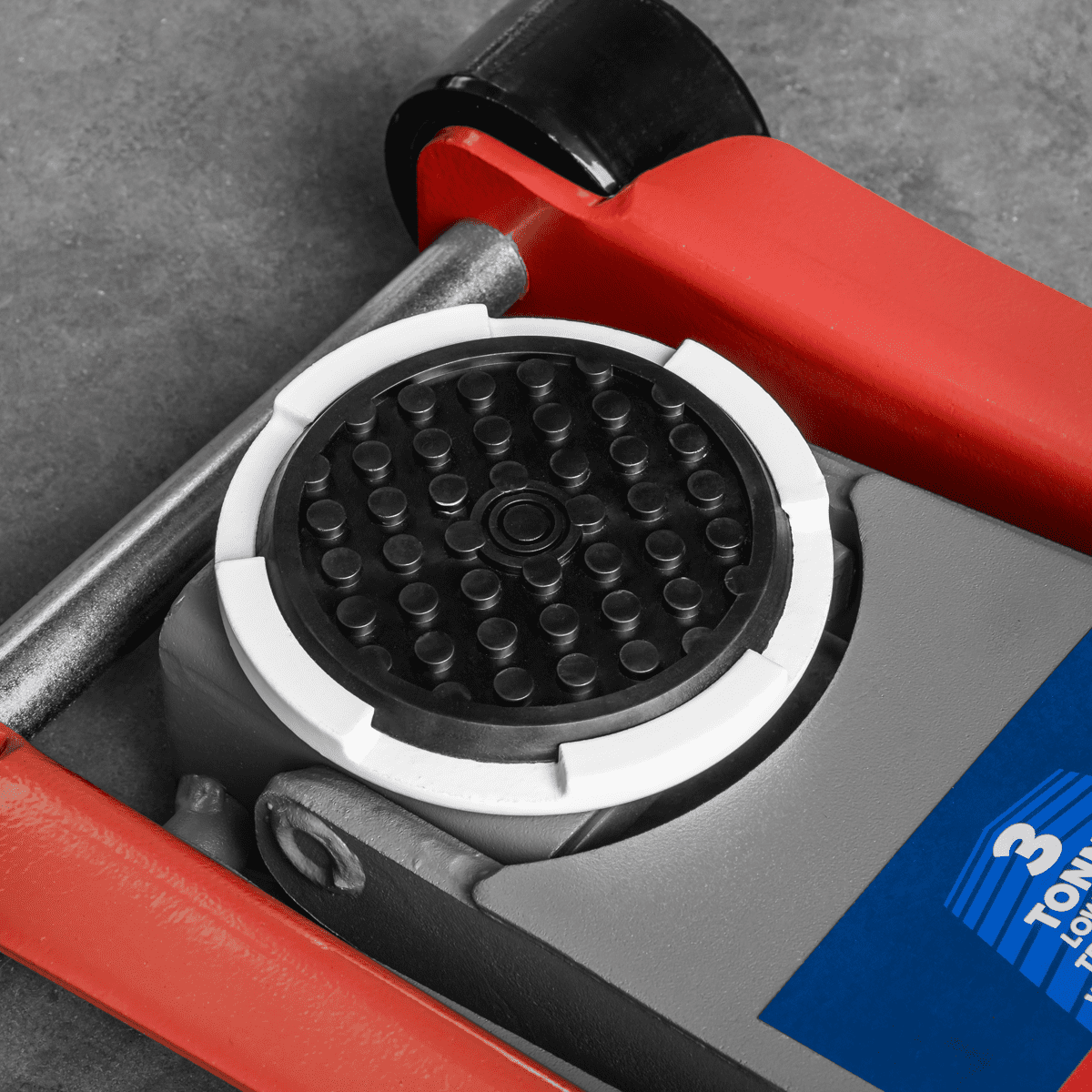 Trolley Jack 3 Tonne Low Profile Rocket Lift Red