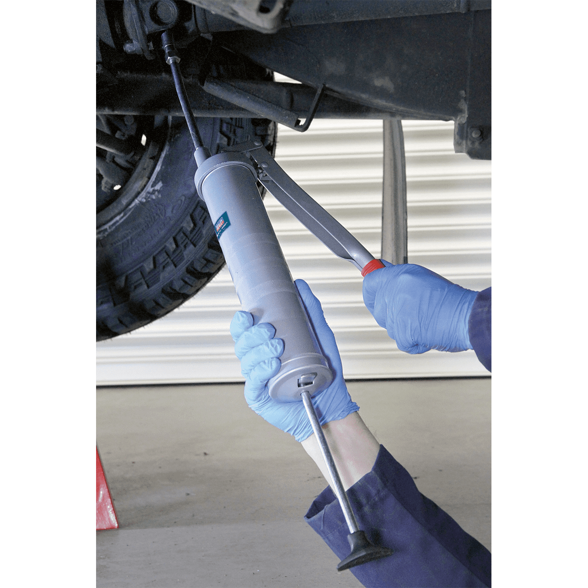 Side Lever Grease Gun 3-Way Fill