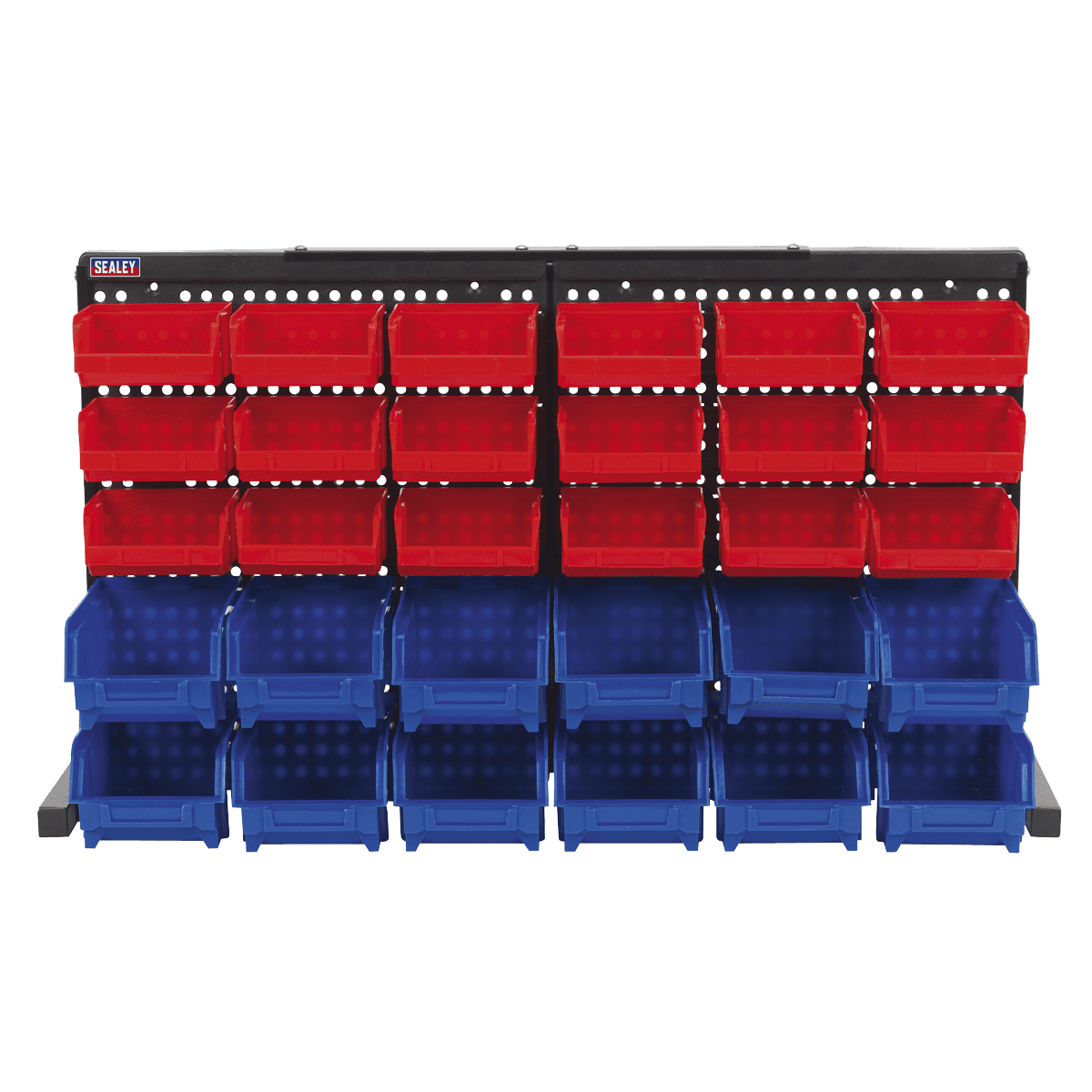 Bin Storage System Bench Mounting 30 Bins