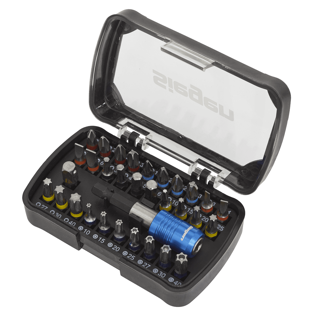 Power Tool Bit Set 32pc Colour-Coded S2