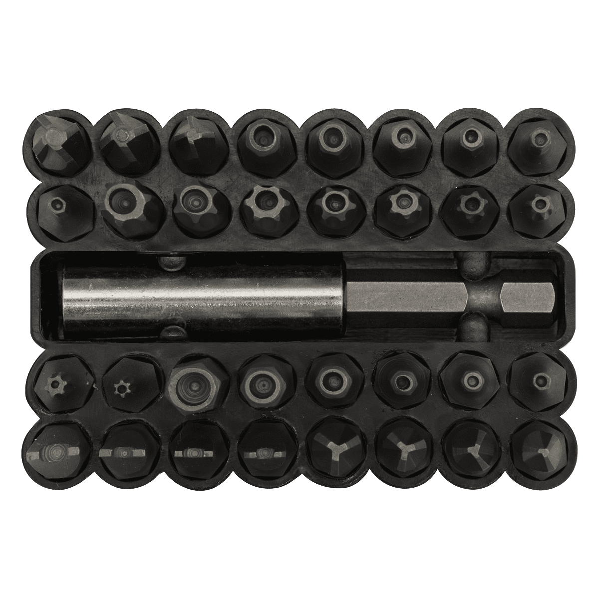 Security Bit & Magnetic Adaptor Set 33pc