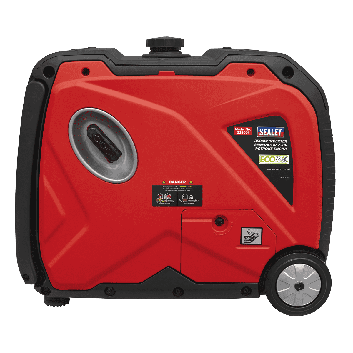 3500W Inverter Generator 230V - 4-Stroke Engine