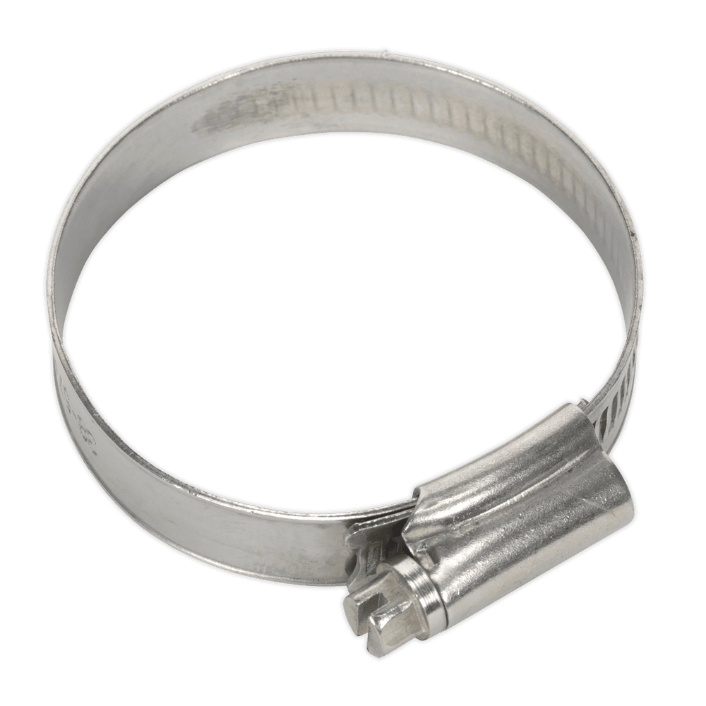 Hose Clip Stainless Steel Ø38-57mm Pack of 10