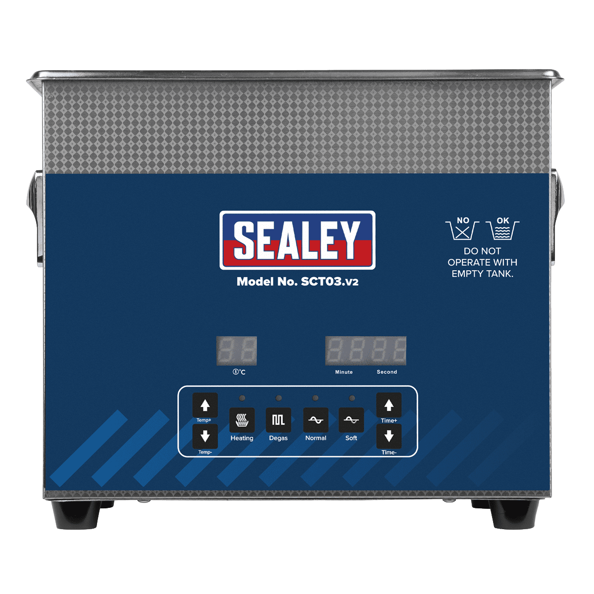 Ultrasonic Parts Cleaning Tank 3L