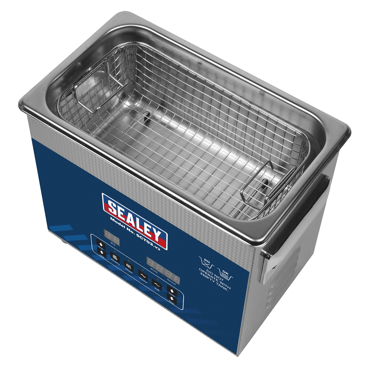 Ultrasonic Parts Cleaning Tank 3L