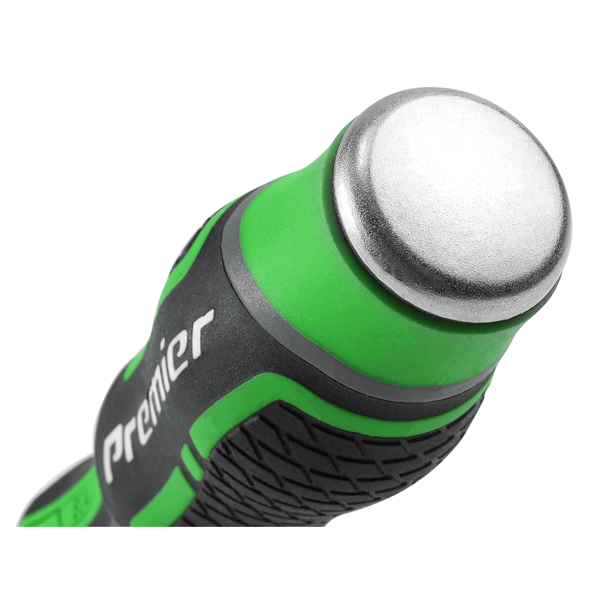 Extra-Long Hammer-Thru Screwdriver Set Hi-Vis Green 450mm 3pc