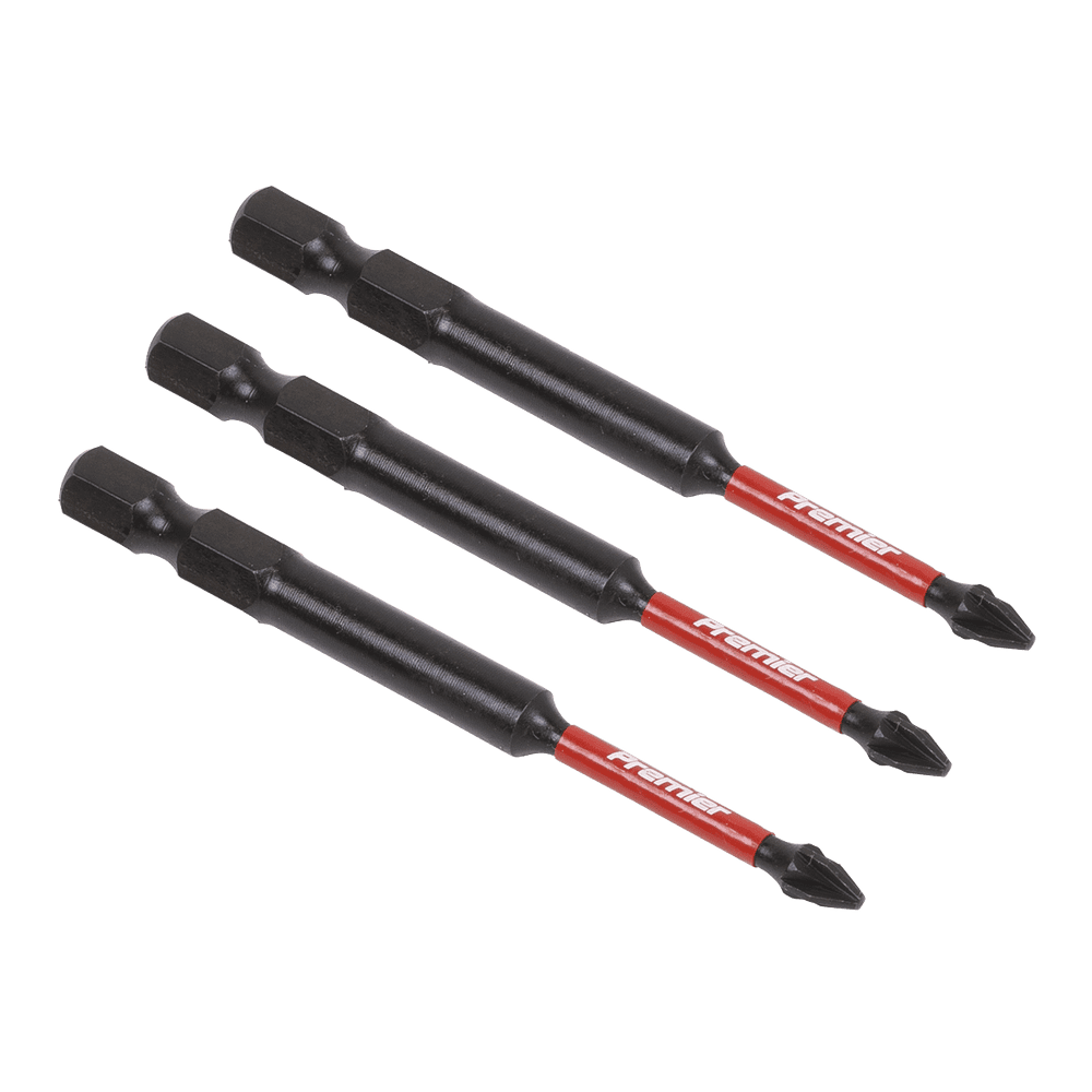 Pozi #1 Impact Power Tool Bits 75mm - 3pc
