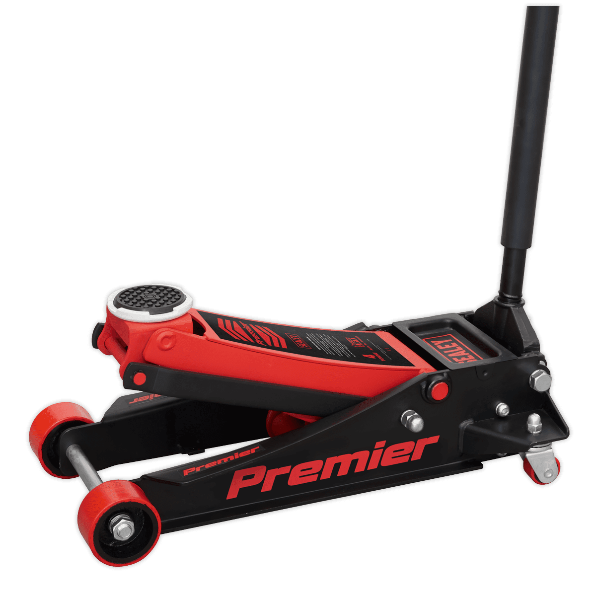 Trolley Jack 4 Tonne Low Profile Rocket Lift Red