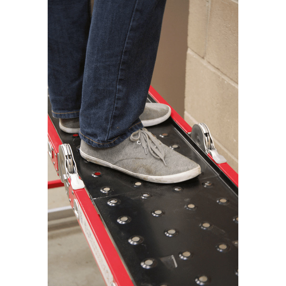 Aluminium Multipurpose Ladder EN 131 Adjustable Height