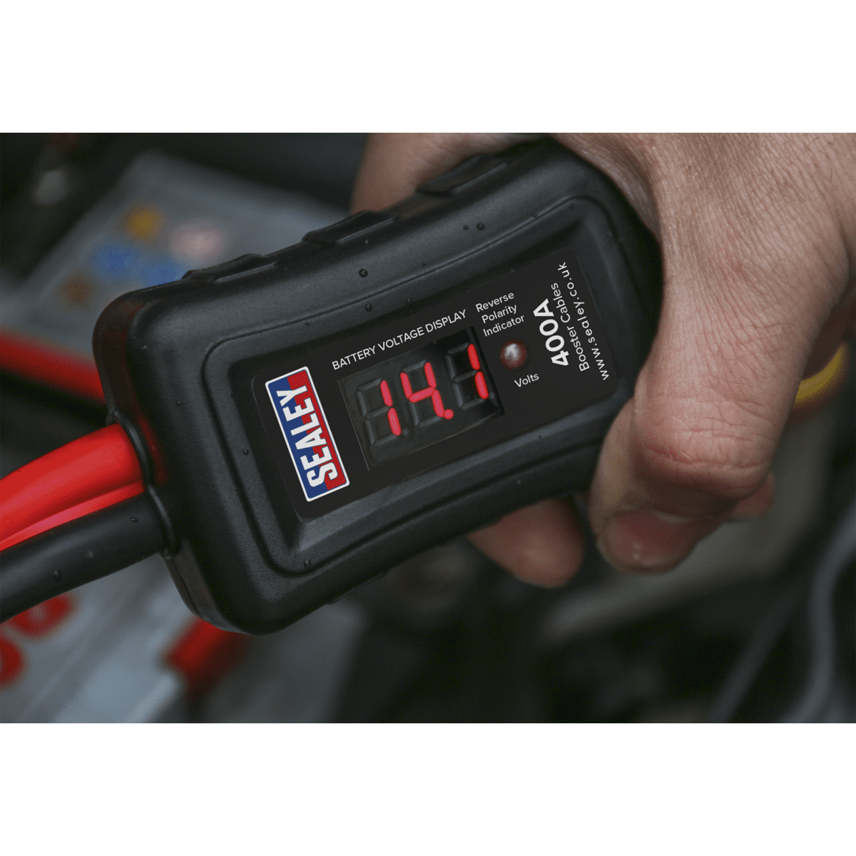 Booster Cables 16mm² x 3m 400A with Electronics Protection