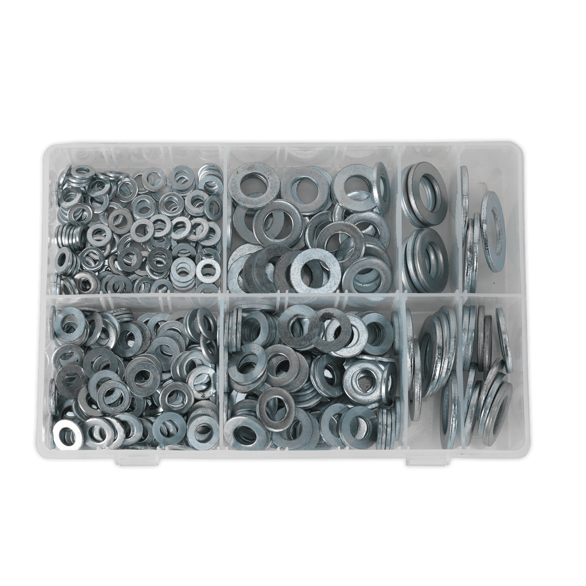 Flat Washer Assortment 495pc M6-M24 Form C Metric