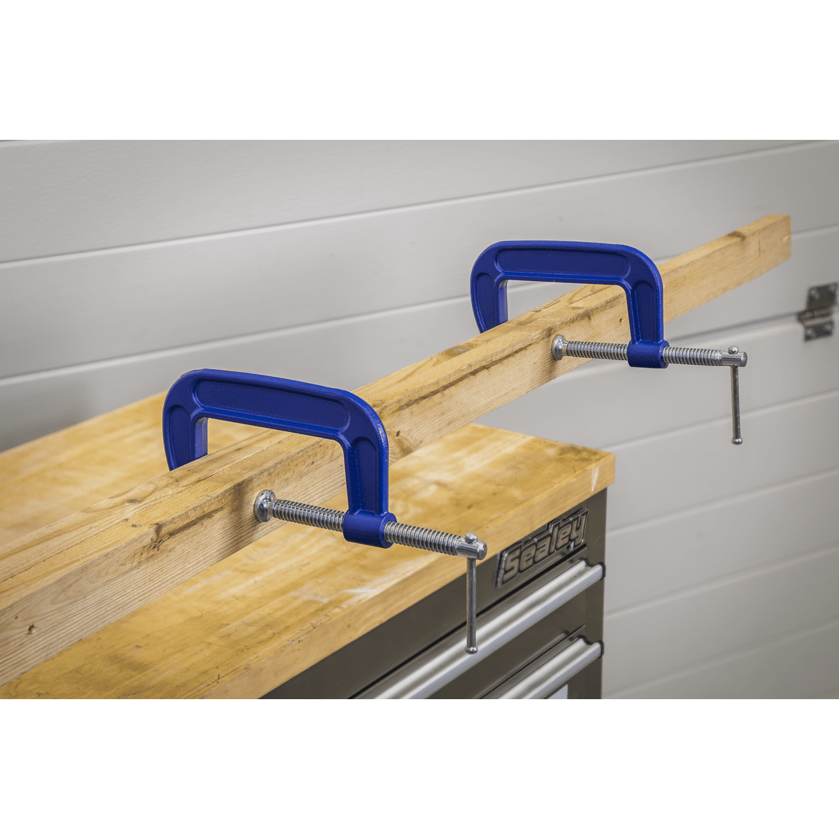 G-Clamp Set 75mm & 100mm - 4pc