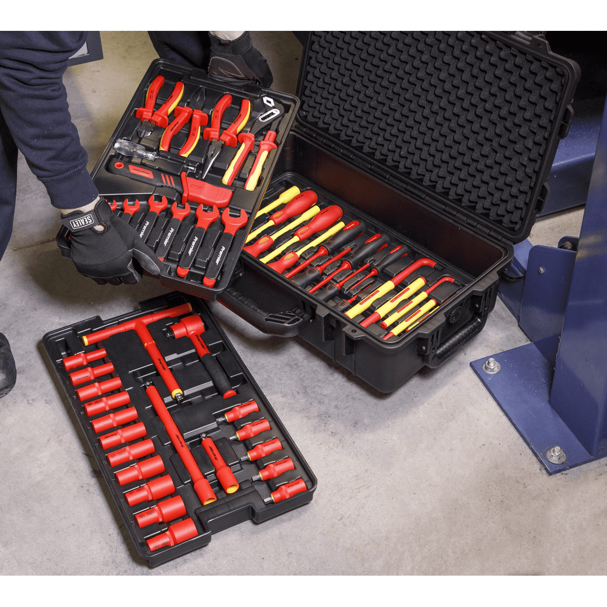 1000V Insulated Tool Kit 3/8"Sq Drive 50pc