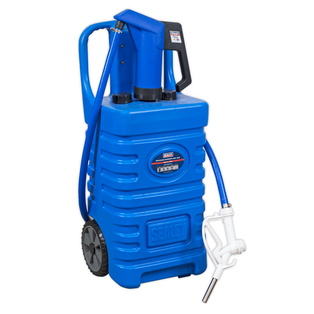 Mobile Dispensing Tank 55L with AdBlue® Pump - Blue