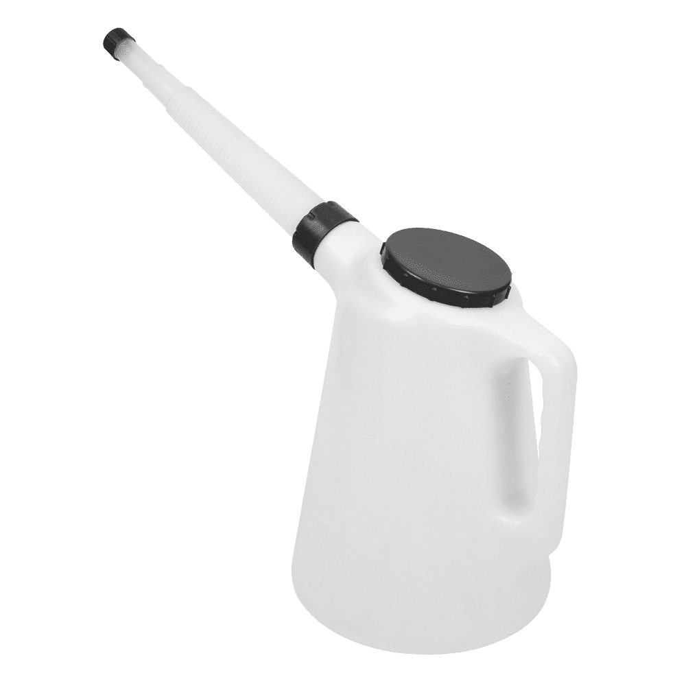Oil Container with Lid & Flexible Spout 5L
