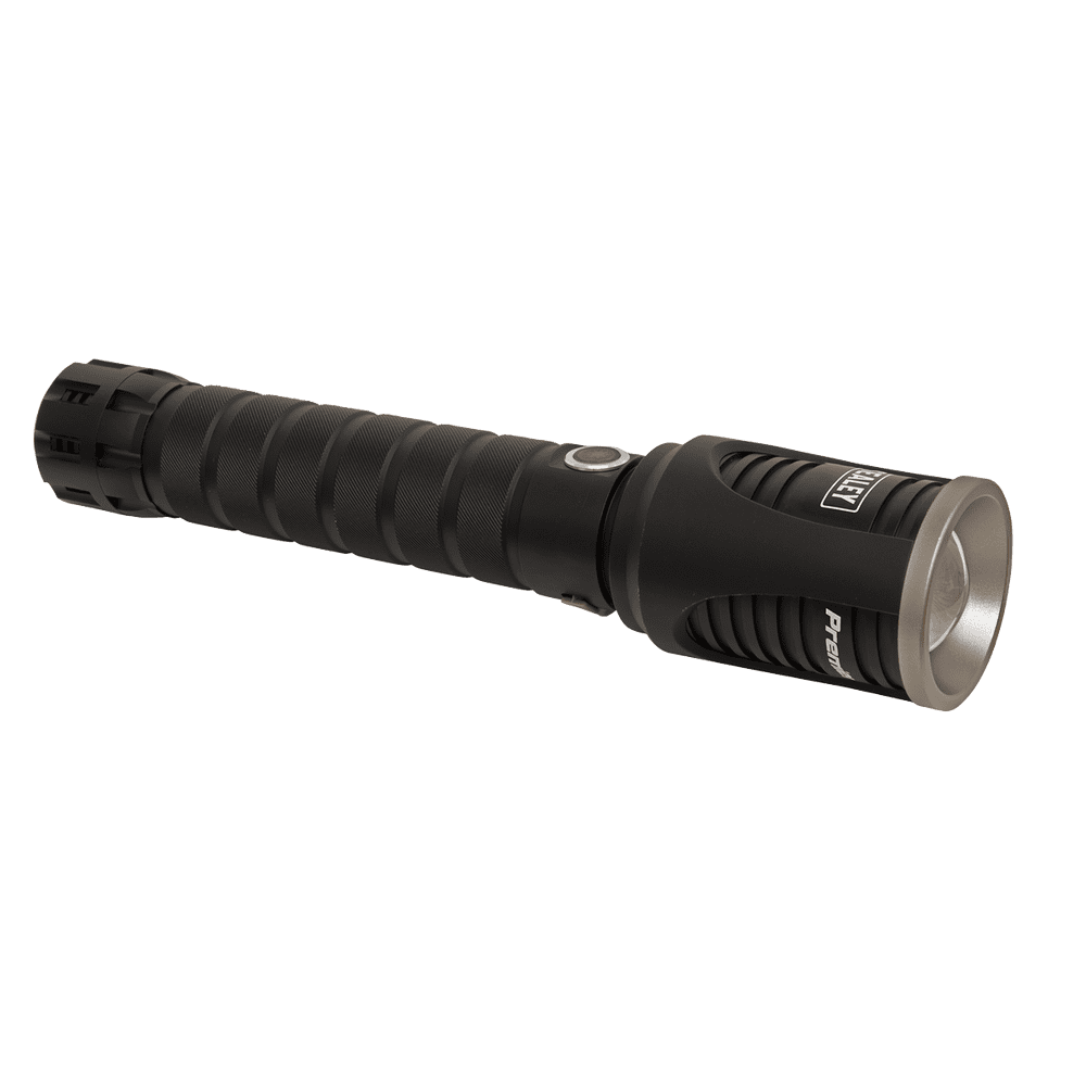 Aluminium Torch 60W COB LED Adjustable Focus Rechargeable with USB Port