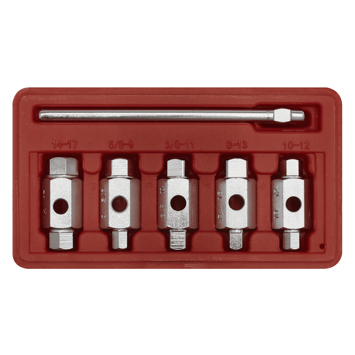 Drain Key Set 6pc Double End