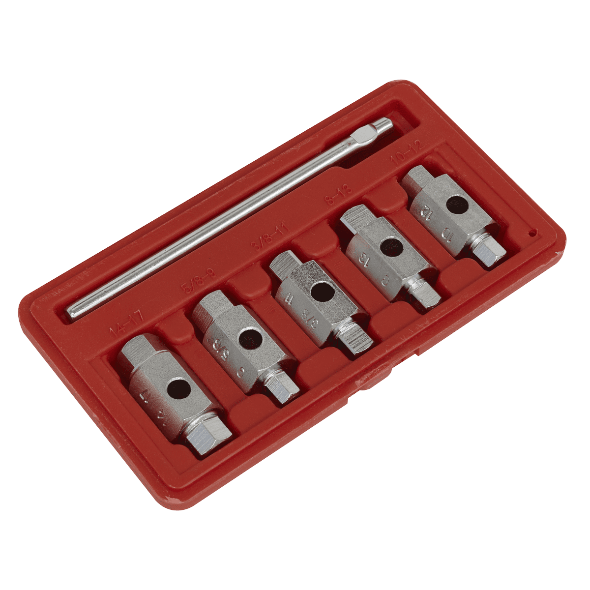 Drain Key Set 6pc Double End