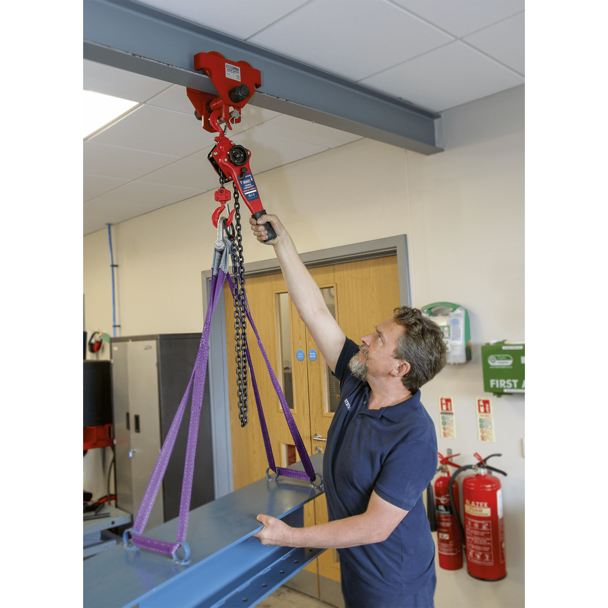 Lever Hoist Steel 750kg