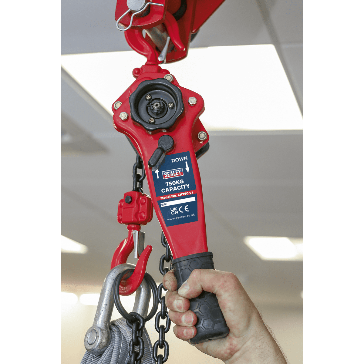 Lever Hoist Steel 750kg