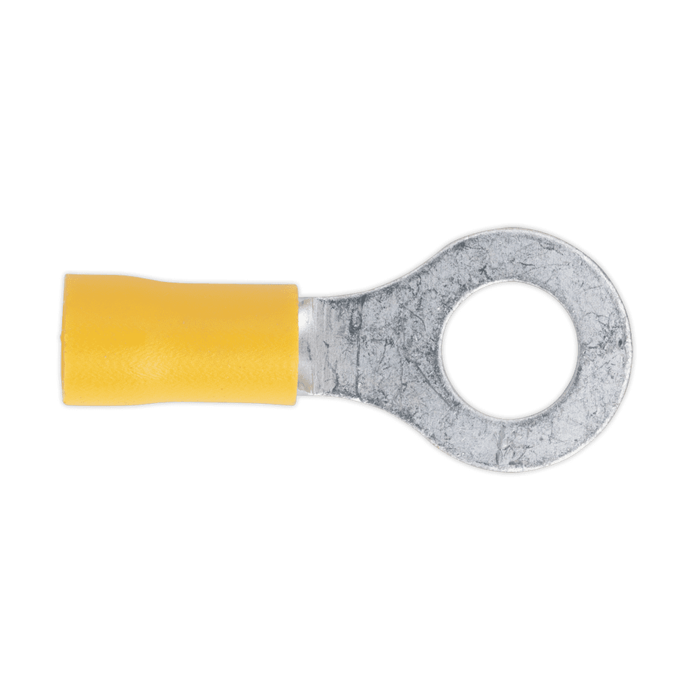 Easy-Entry Ring Terminal Ø8.4mm (5/16") Yellow Pack of 100