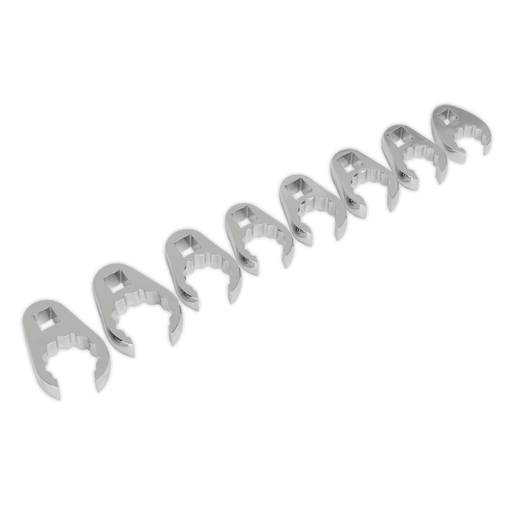 Crow's Foot Spanner Set 8pc 1/2"Sq Drive Metric