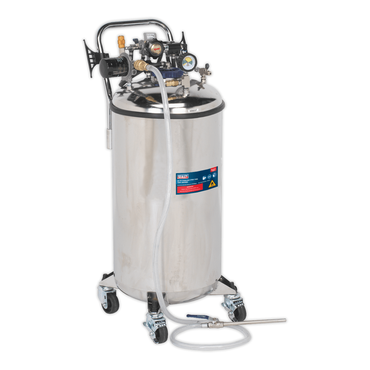 Fuel Tank Drainer 90L Stainless Steel