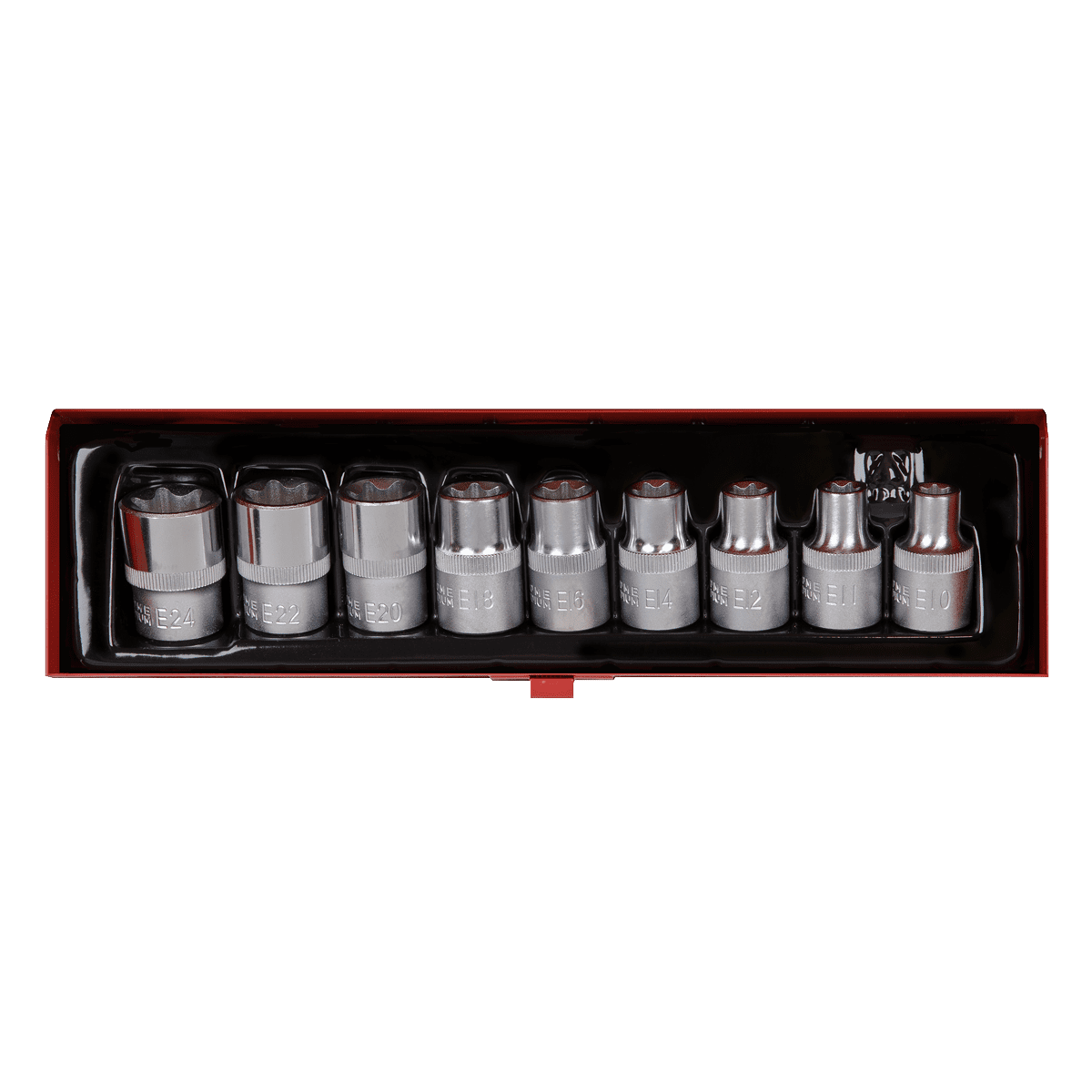 TRX-Star* Female Socket Set 9pc 1/2"Sq Drive E10-E24