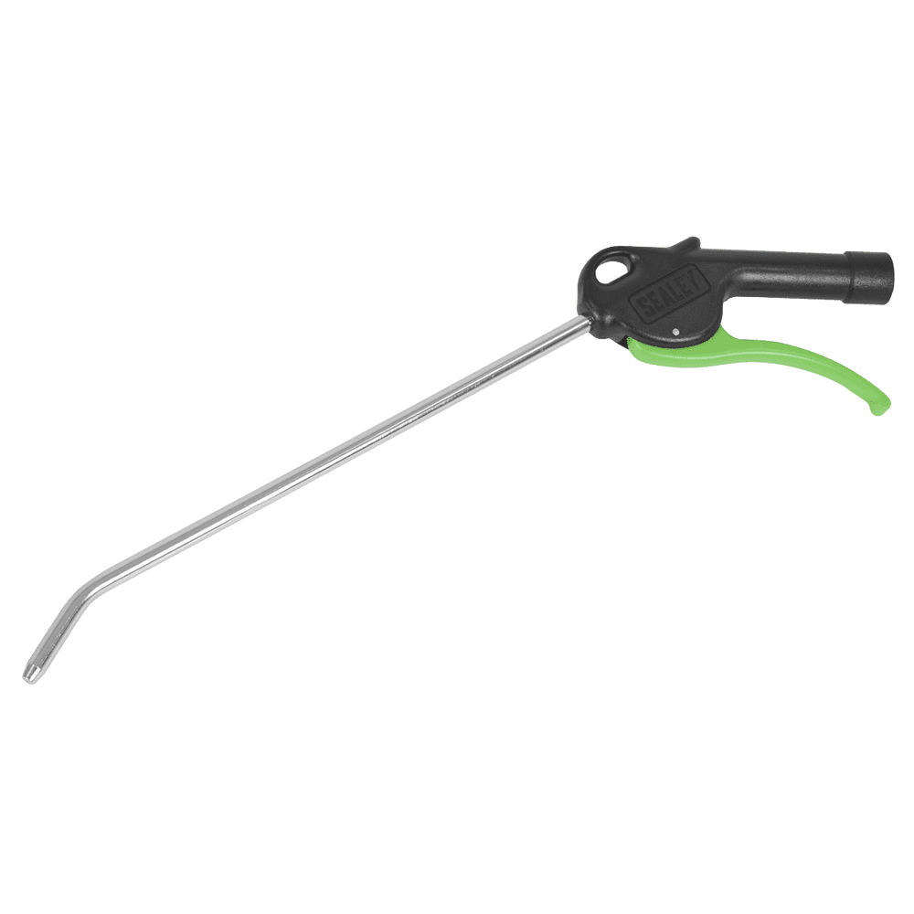Air Blow Gun with Angled Lance 280 x 8mm 1/4"BSP Air Inlet