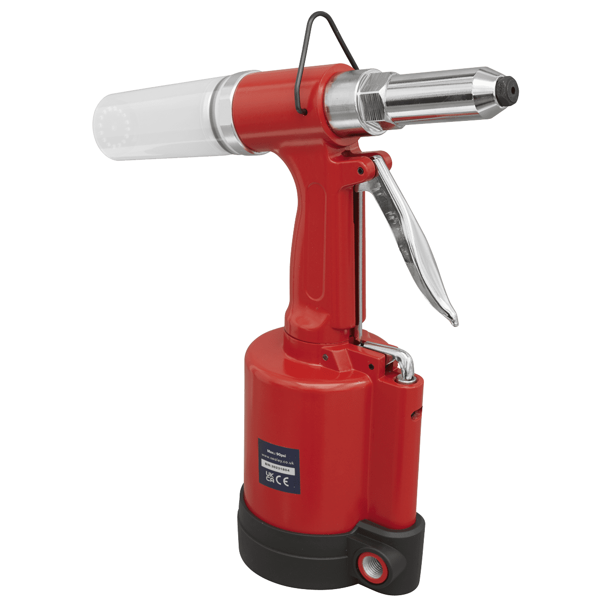 Air/Hydraulic Riveter 3/16" Steel Aluminium & Stainless Steel Rivets