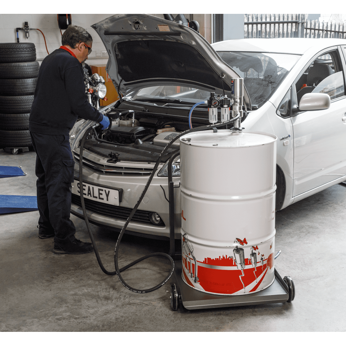 Oil Dispensing System Air Operated