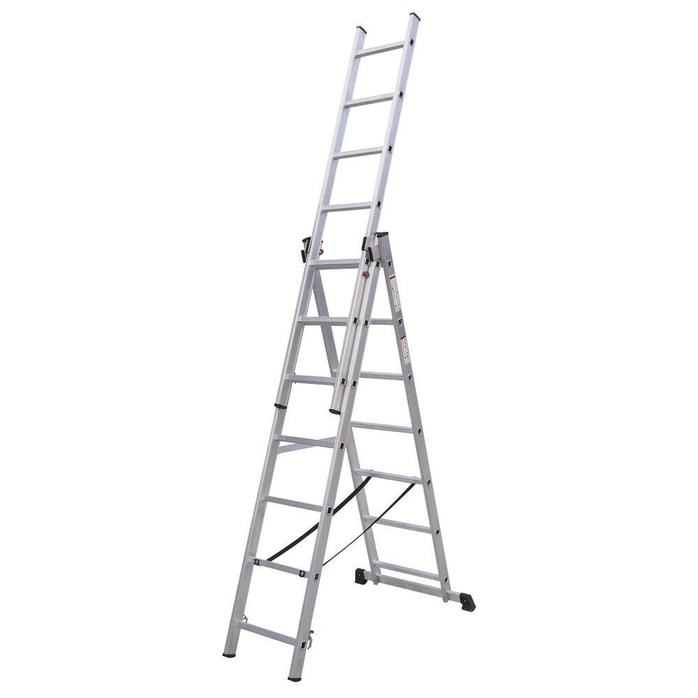 Aluminium Extension Combination Ladder 3x7 EN 131