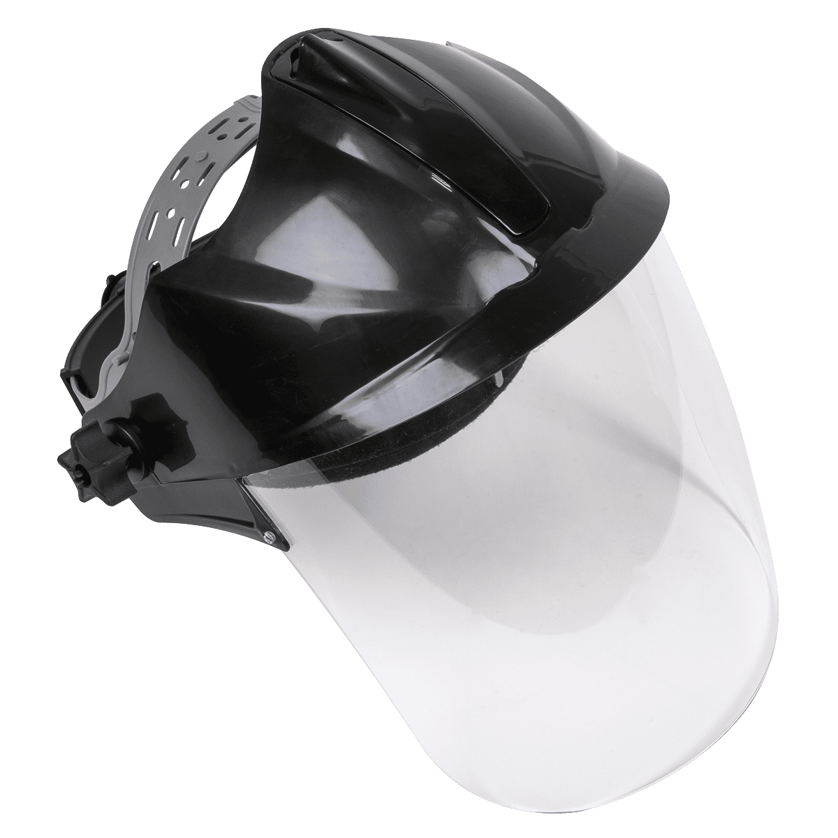 Deluxe Brow Guard with Aspherical Polycarbonate Full Face Shield