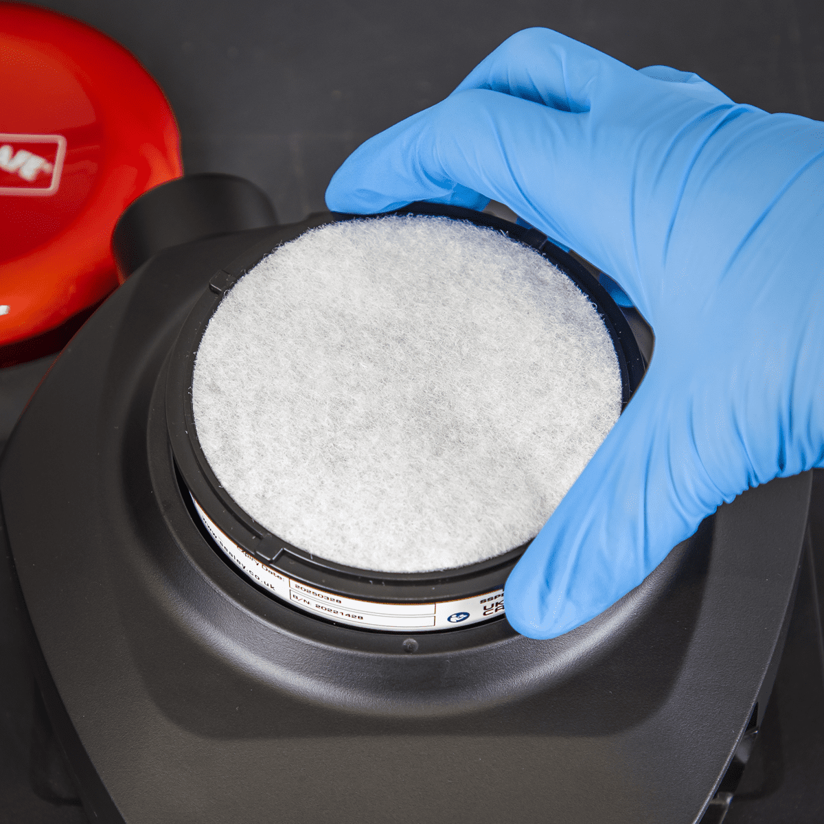 Face Shield with Powered Air Purifying Respirator (PAPR)