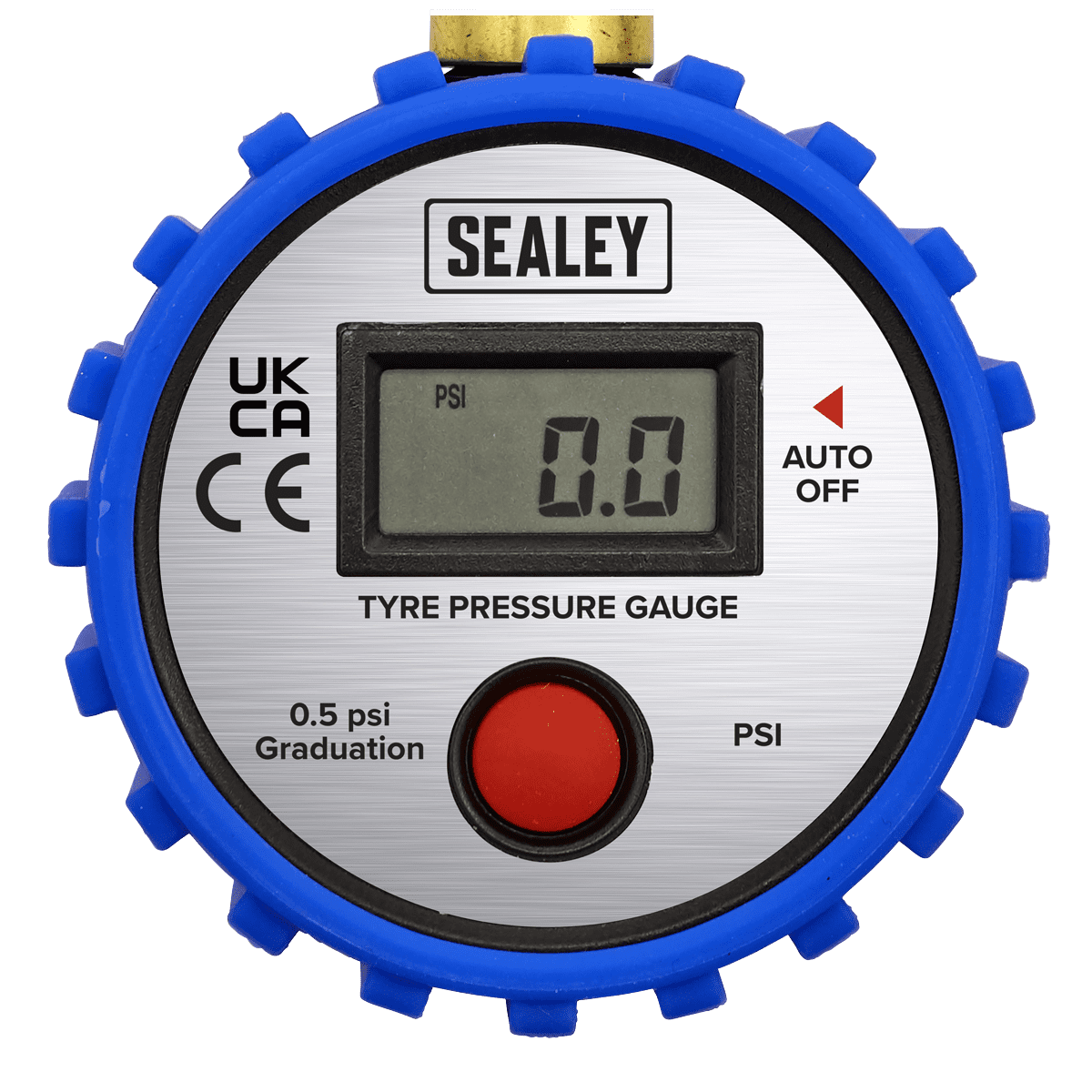 Tyre Pressure Gauge Digital with Leader Hose & Quick Release 0-100psi