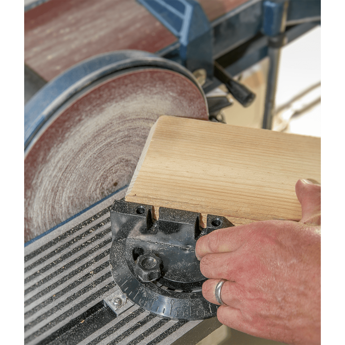 Belt/Disc Sander Floor Standing 1220 x 150mm/Ø230mm